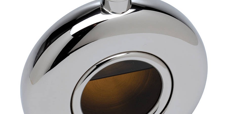 Engraved Hip Flask - Round Window Engraved Hip Flask with Presentation ...